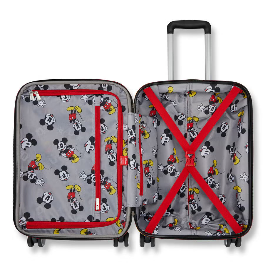 American Tourister Mickey Hardisde Spinner Carry-On – MouraCuir