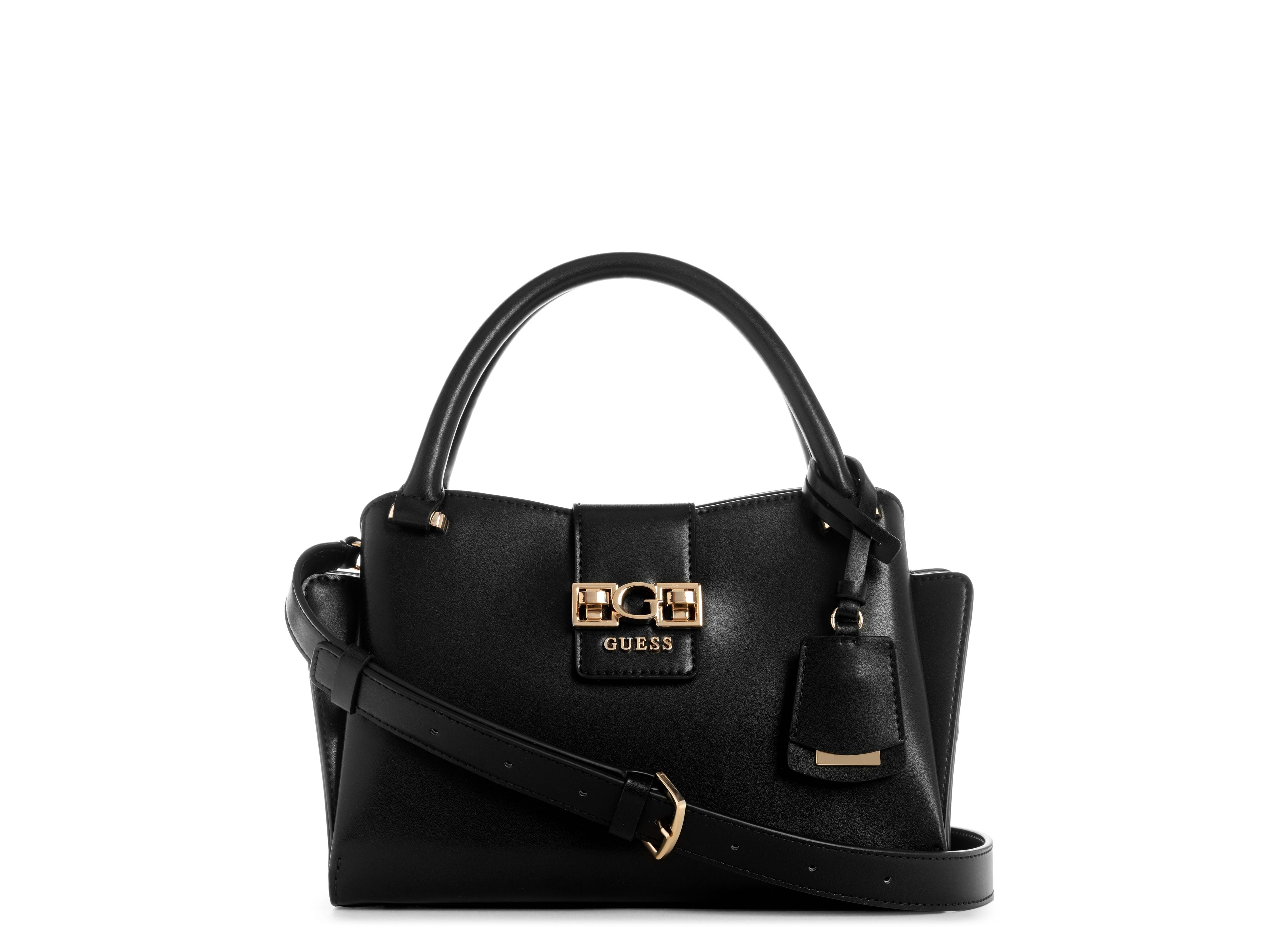 GUESS Jane Small Satchel - Black – MouraCuir